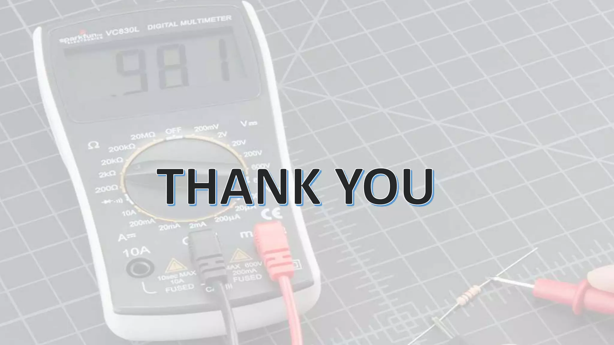 DIGITAL MULTIMETER PPT | PPTX