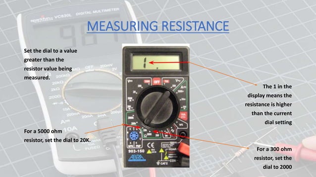 DIGITAL MULTIMETER PPT | PPTX | Physics | Science