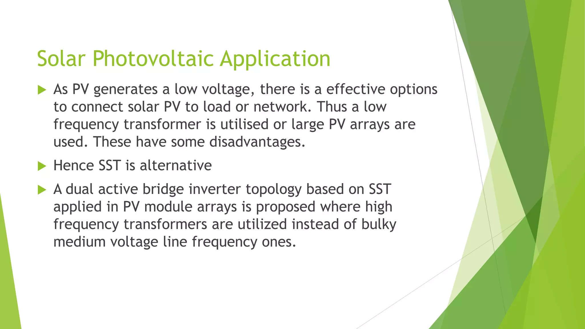About Solid State Transformer Pptx Computer Networking Computing
