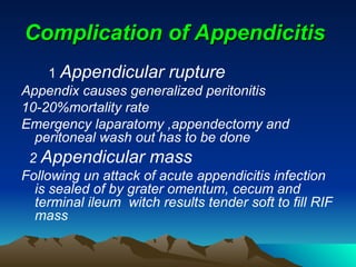 Seminar on acute appendicitis.pptSeminar on acute appendicitis.ppt