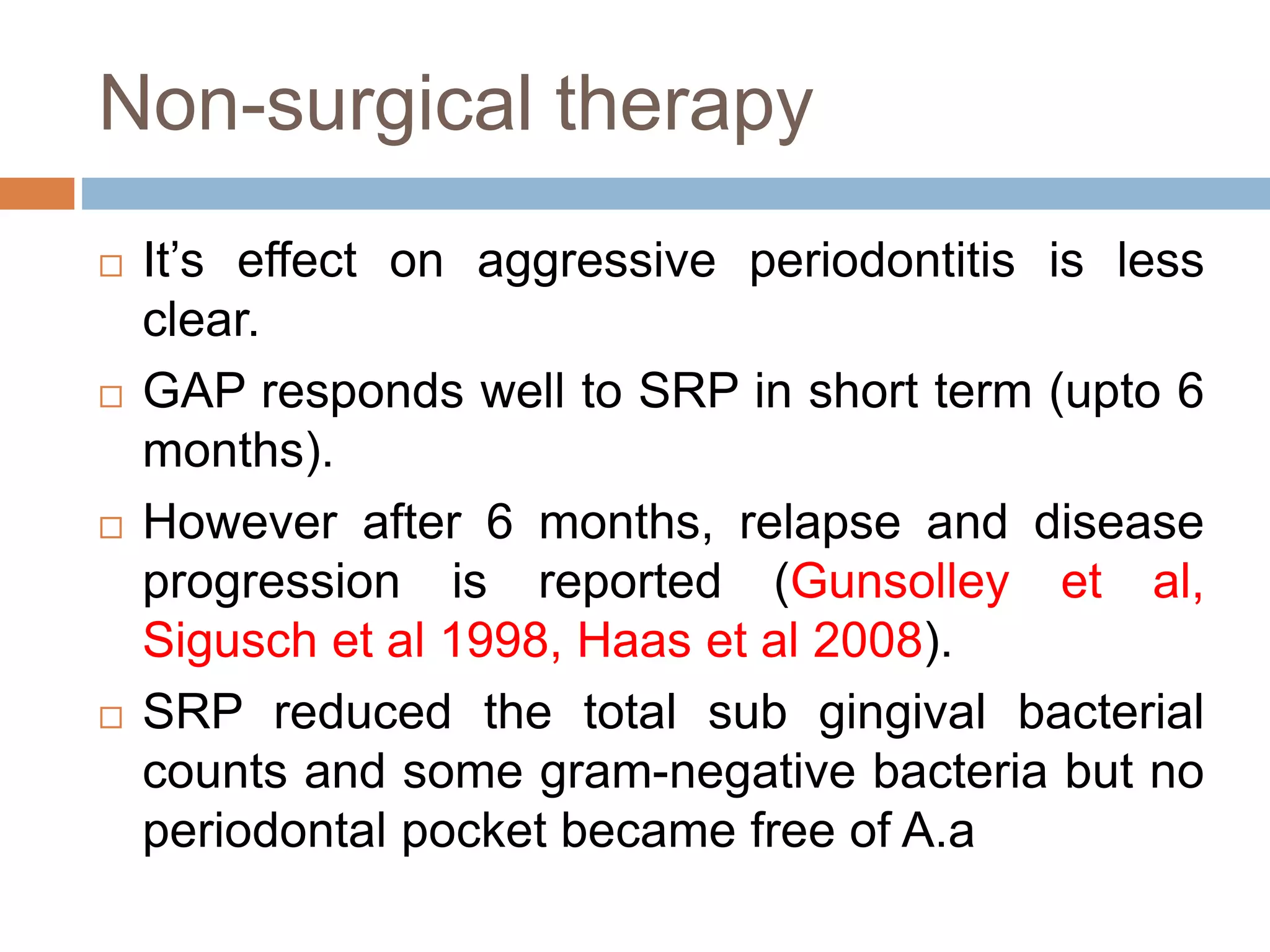 Aggressive Periodontitis | PPTX