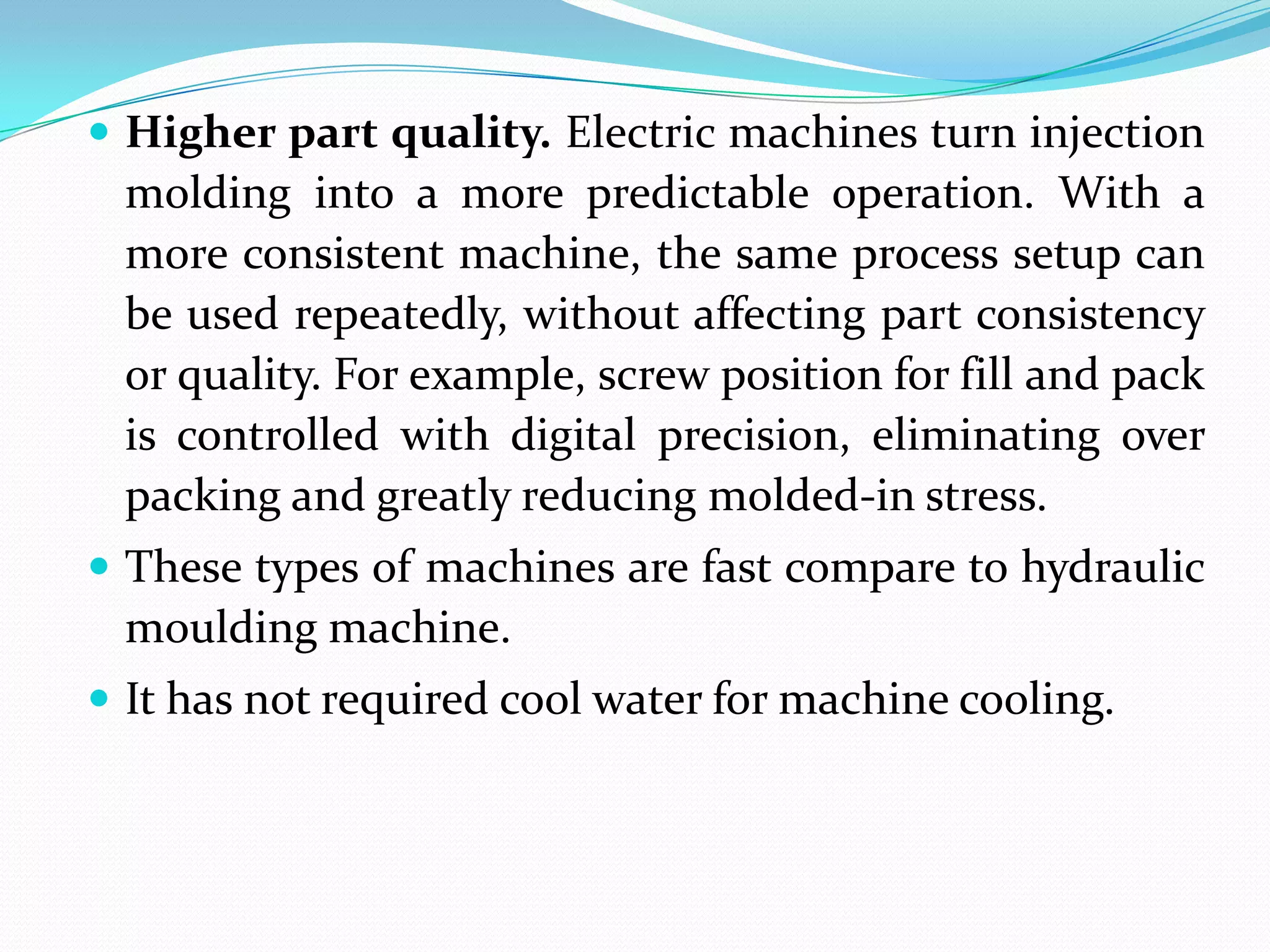 Seminar on all electrical injection moulding machine main | PPTX