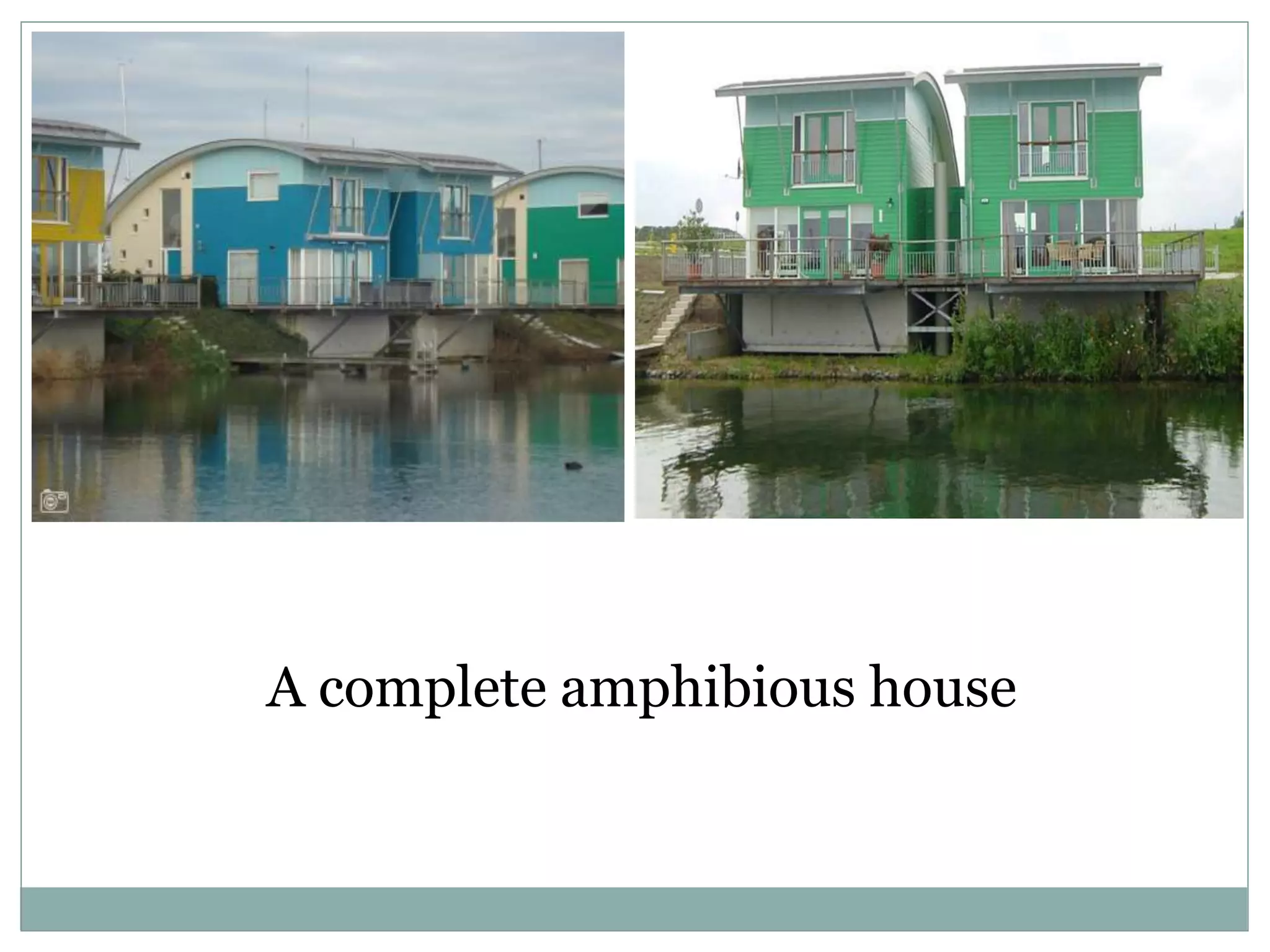 Seminar on amphibious house ppt | PPTX