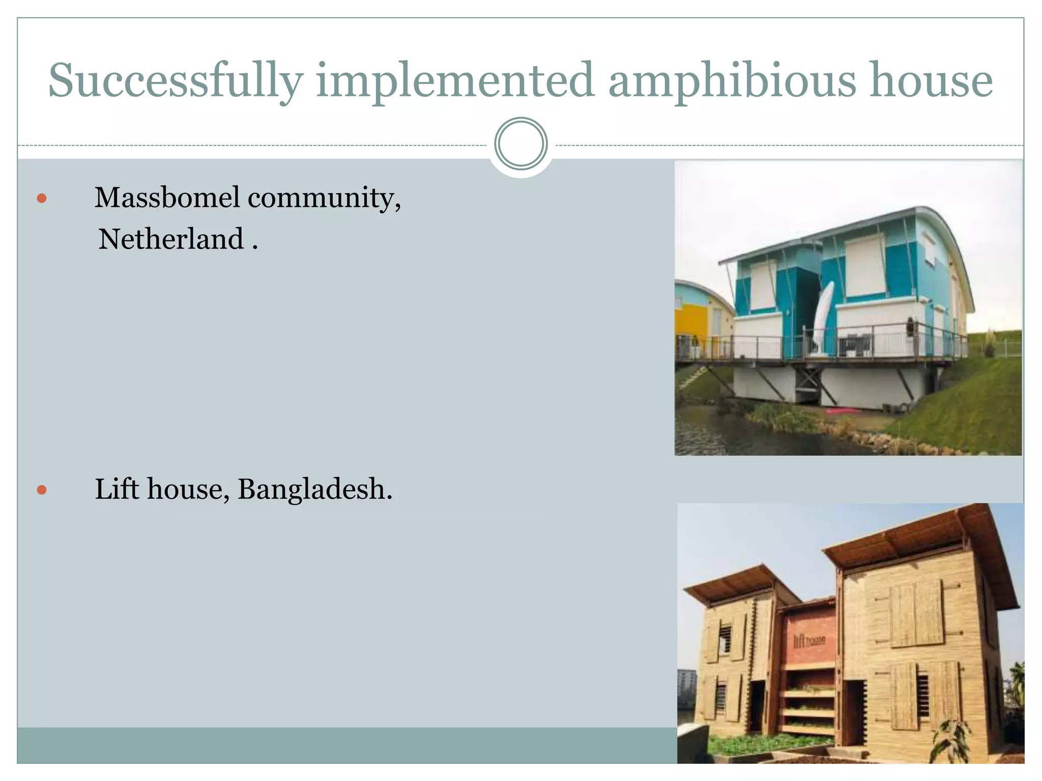 Seminar on amphibious house ppt | PPTX