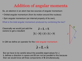 Seminar on angular momentum 2017 18 | PPT