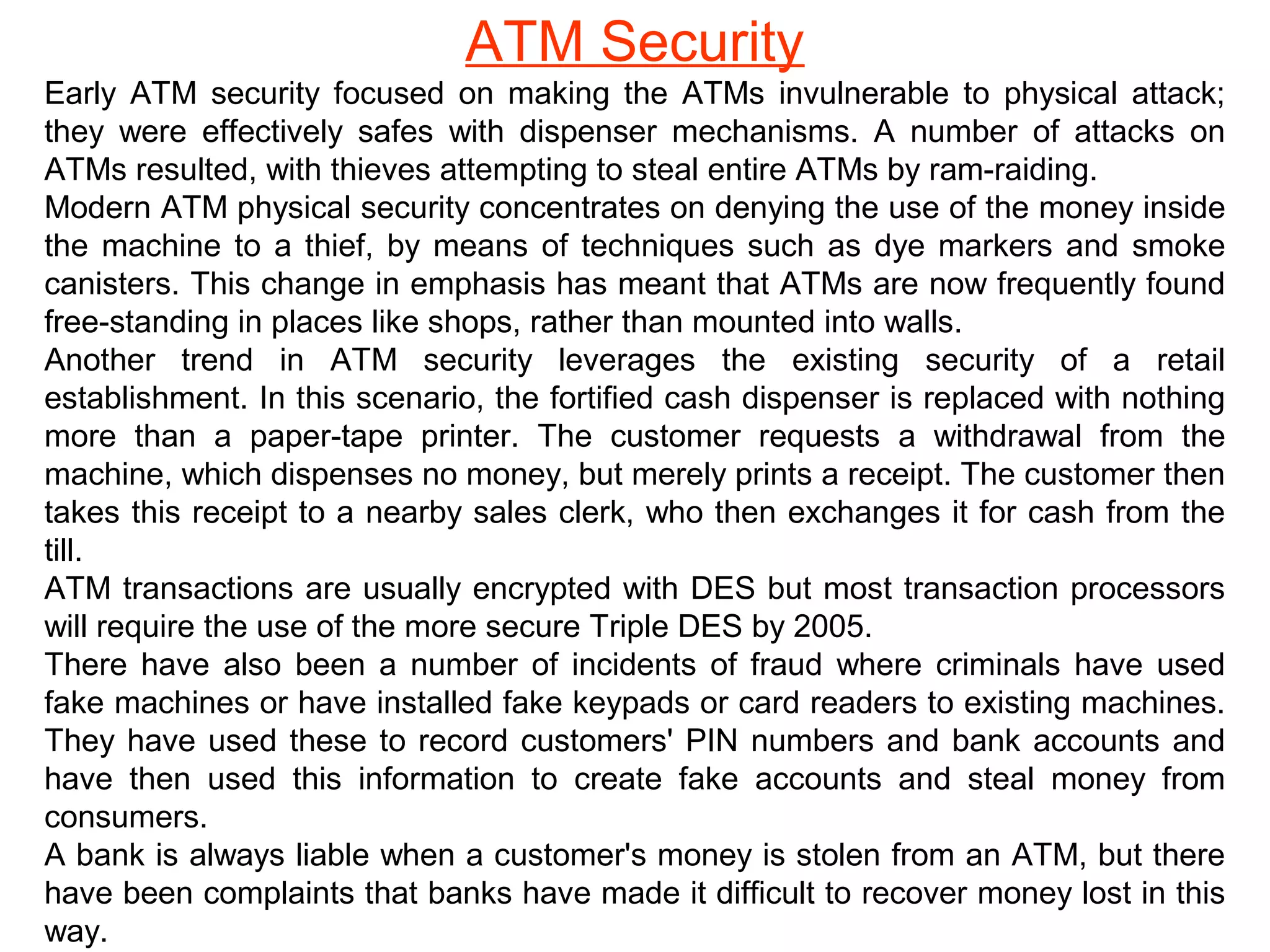 Seminar on atm | PPT