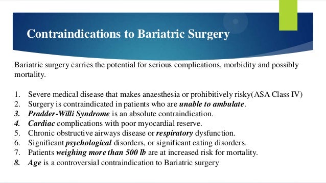 BARIATRIC SURGERY