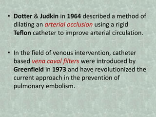 Seminar on basic principles of endovascular surgery | PPTX