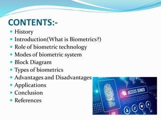 SEMINAR ON BIOMETRIC TECHNOLOG0Y.1pptx.pptx