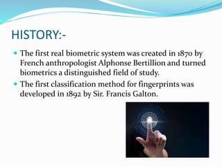 SEMINAR ON BIOMETRIC TECHNOLOG0Y.1pptx.pptx