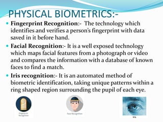 SEMINAR ON BIOMETRIC TECHNOLOGY.1pptx.pptx