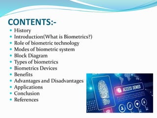 SEMINAR ON BIOMETRIC TECHNOLOGY.1pptx.pptx
