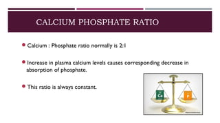 Calcium and phosphate metabolism | PPT