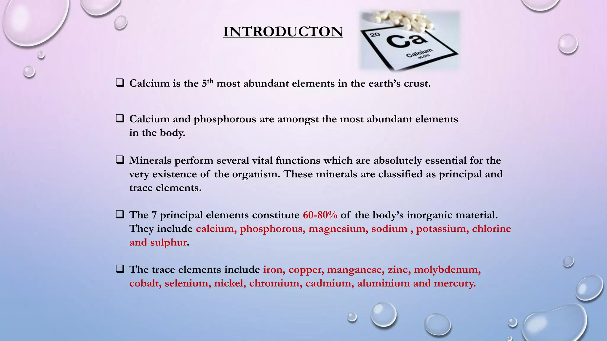 Seminar on Calcium metabolism | PPTX