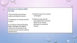 Seminar on Calcium metabolism | PPTX