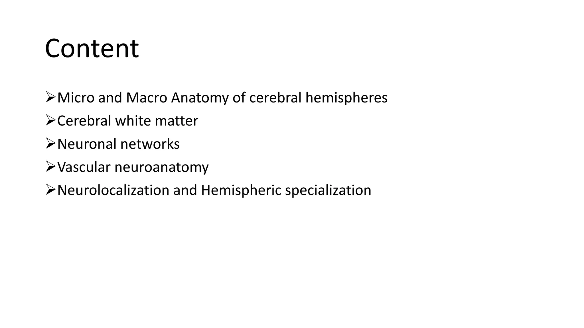 Seminar Cerebral neurolocalization | PPTX
