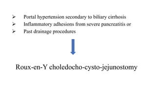 Seminar on choledochal cyst | PPTX