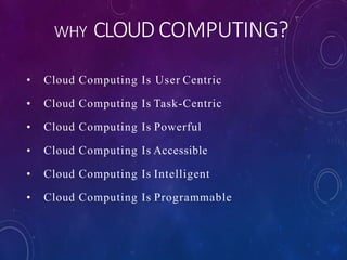 Seminar on cloudcomputing | PPTX | Internet | Computing