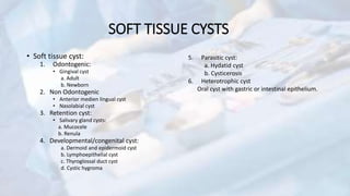 Seminar on cyst | PPTX