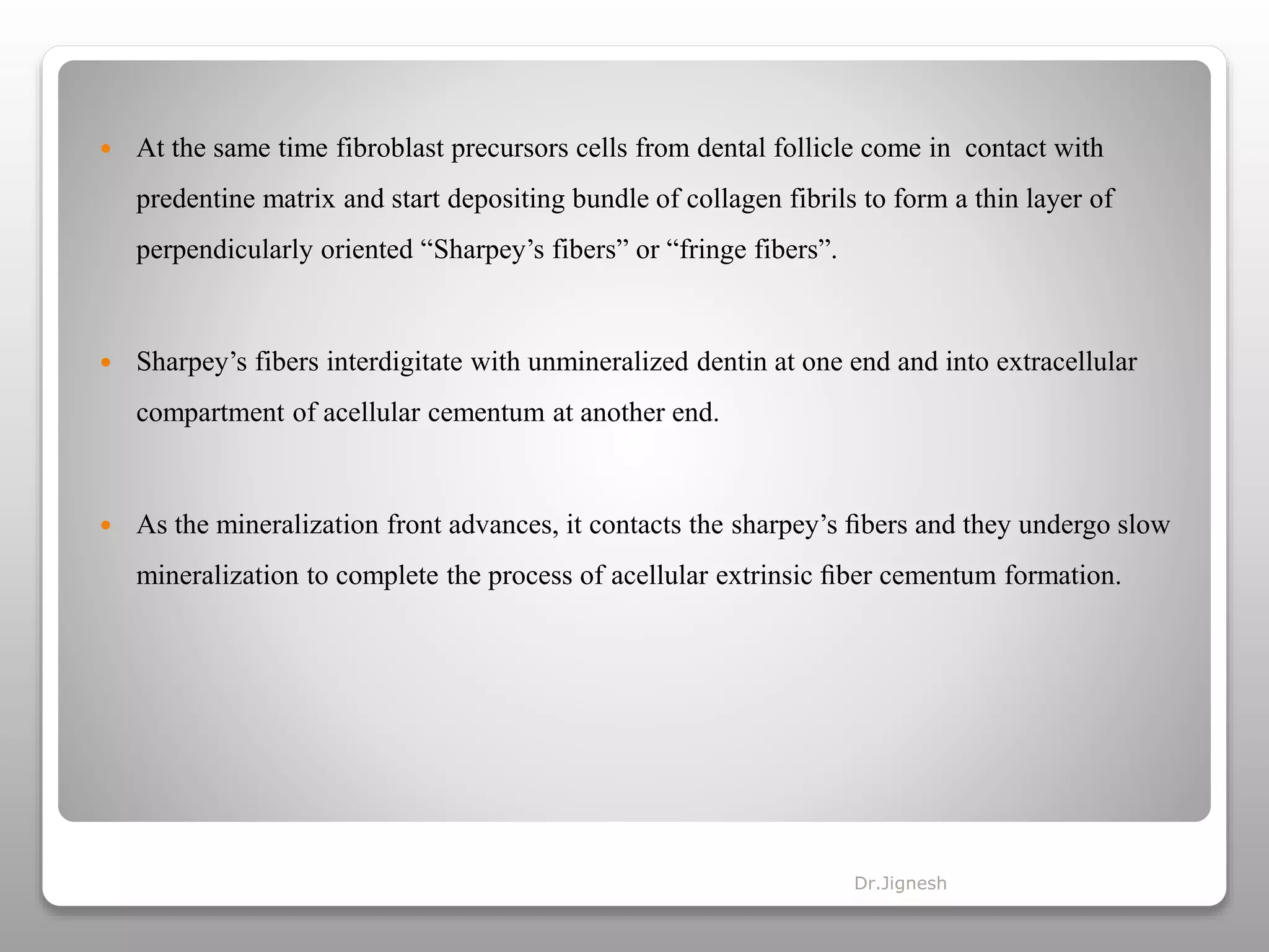 Development of periodontium | PPTX