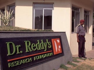 Seminar On Dr.Reddys Lab | PPT