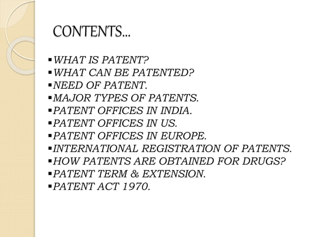 PATENT | PPT