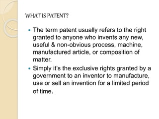 PATENT | PPTX