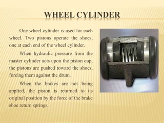 A Seminar on drum brake | PPTX