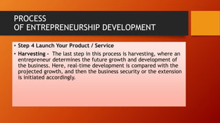 SEMINAR ON ENTREPRENEURSHIP DEVELOPMENT PROCESS (1).pptx | Startups ...