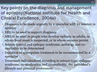 EPILEPSY | PPTX