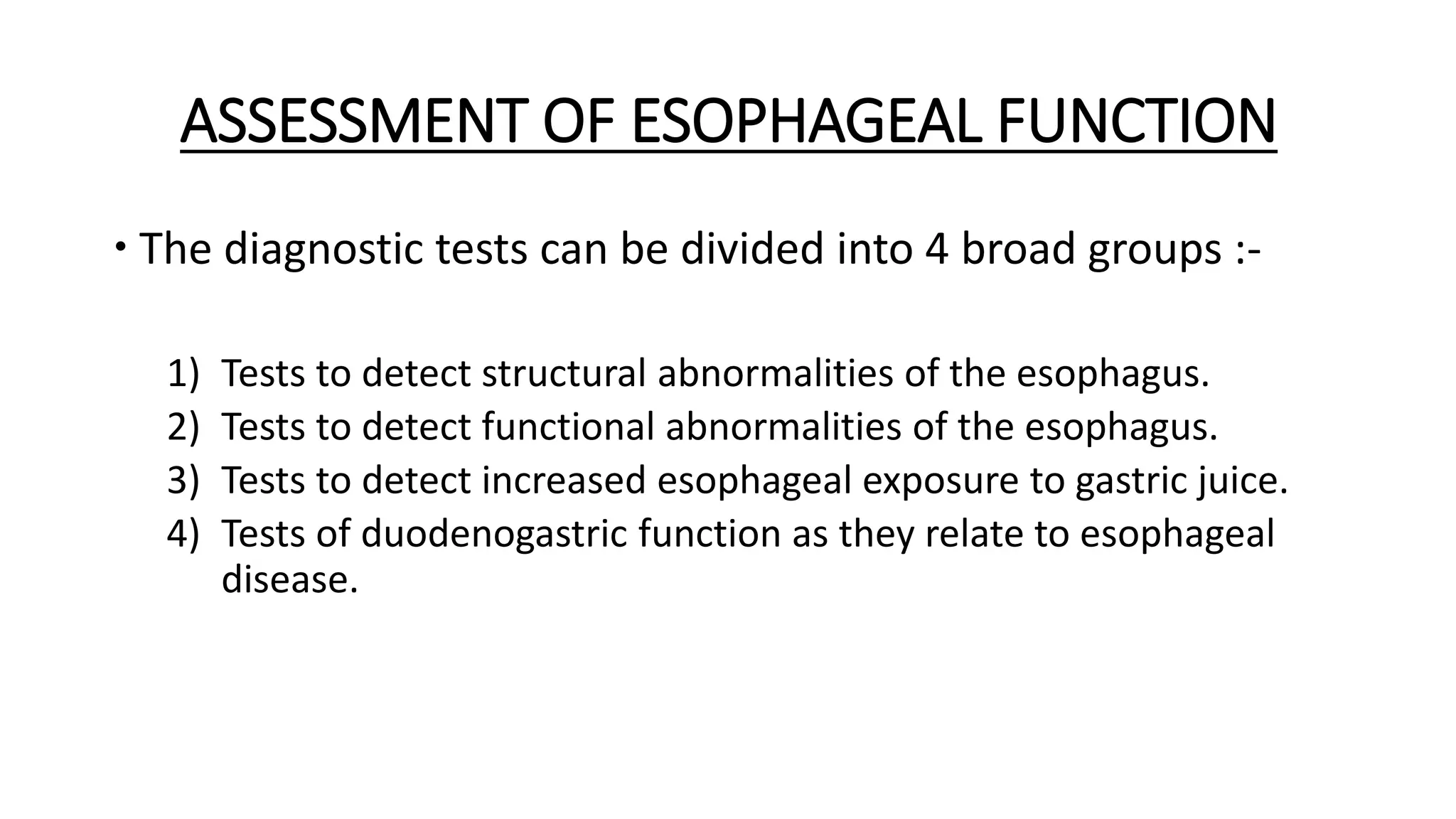 Seminar on esophageal function | PPTX