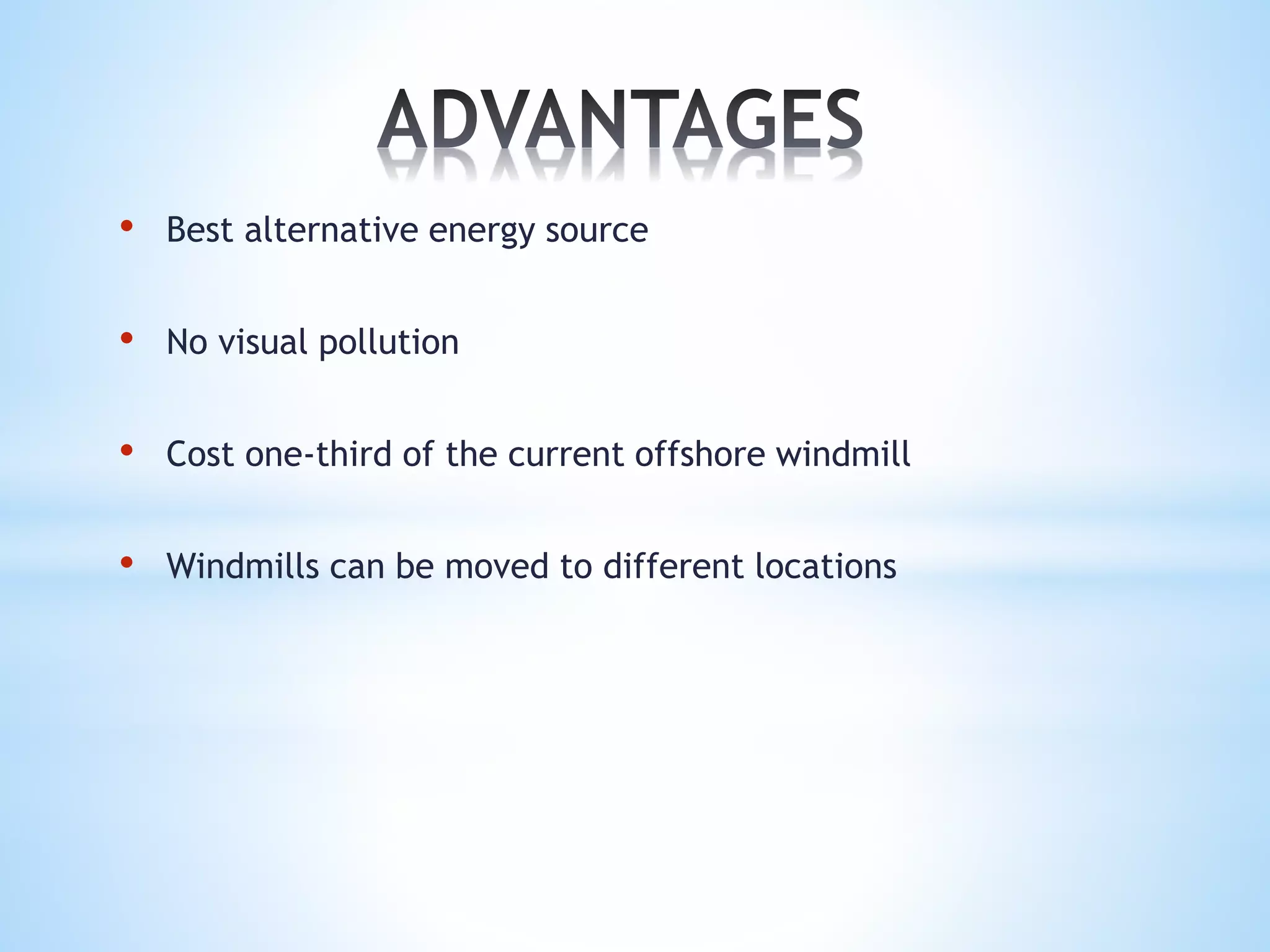 Seminar on floating windmill | PPTX