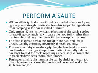 TYPES OF COOKING METHODS | PPTX | Cooking | Food & Drink