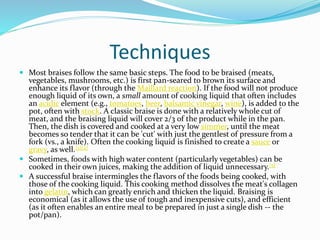 TYPES OF COOKING METHODS | PPTX | Cooking | Food & Drink