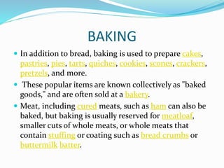 TYPES OF COOKING METHODS | PPTX