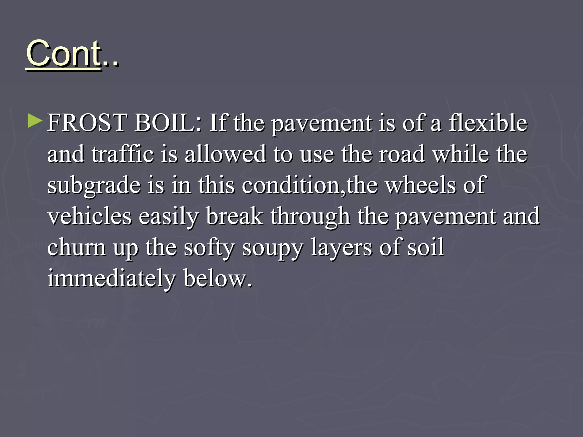 Seminar on frost action | PPT