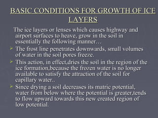 Seminar on frost action | PPT