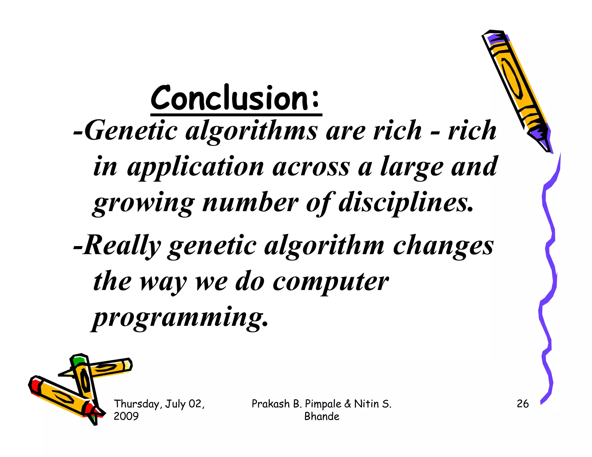 Genetic Algorithms Made Easy | PDF