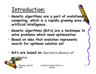 Genetic Algorithms Made Easy | PDF