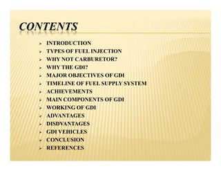 Seminar on gasoline direct injection... | PDF