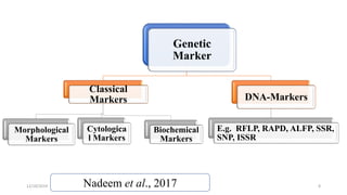Seminar on genetic marker in relation to plant breeding | PDF