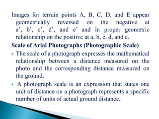 Geometry and types of aerial photographs | PPTX