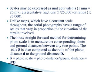 Geometry and types of aerial photographs | PPTX