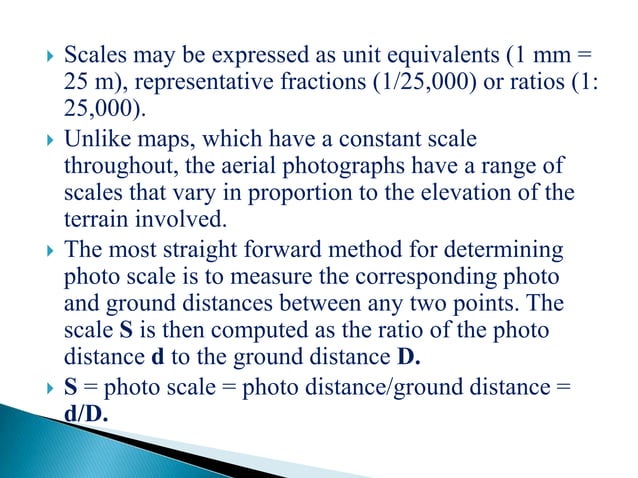 Geometry and types of aerial photographs | PPTX | Photography | Arts ...