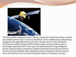 Seminar on gps | PPT