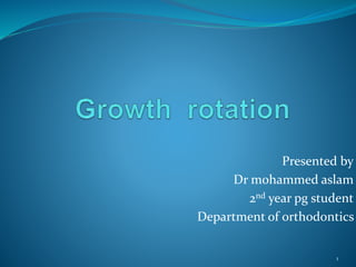 GROWTH ROTATION | PPTX