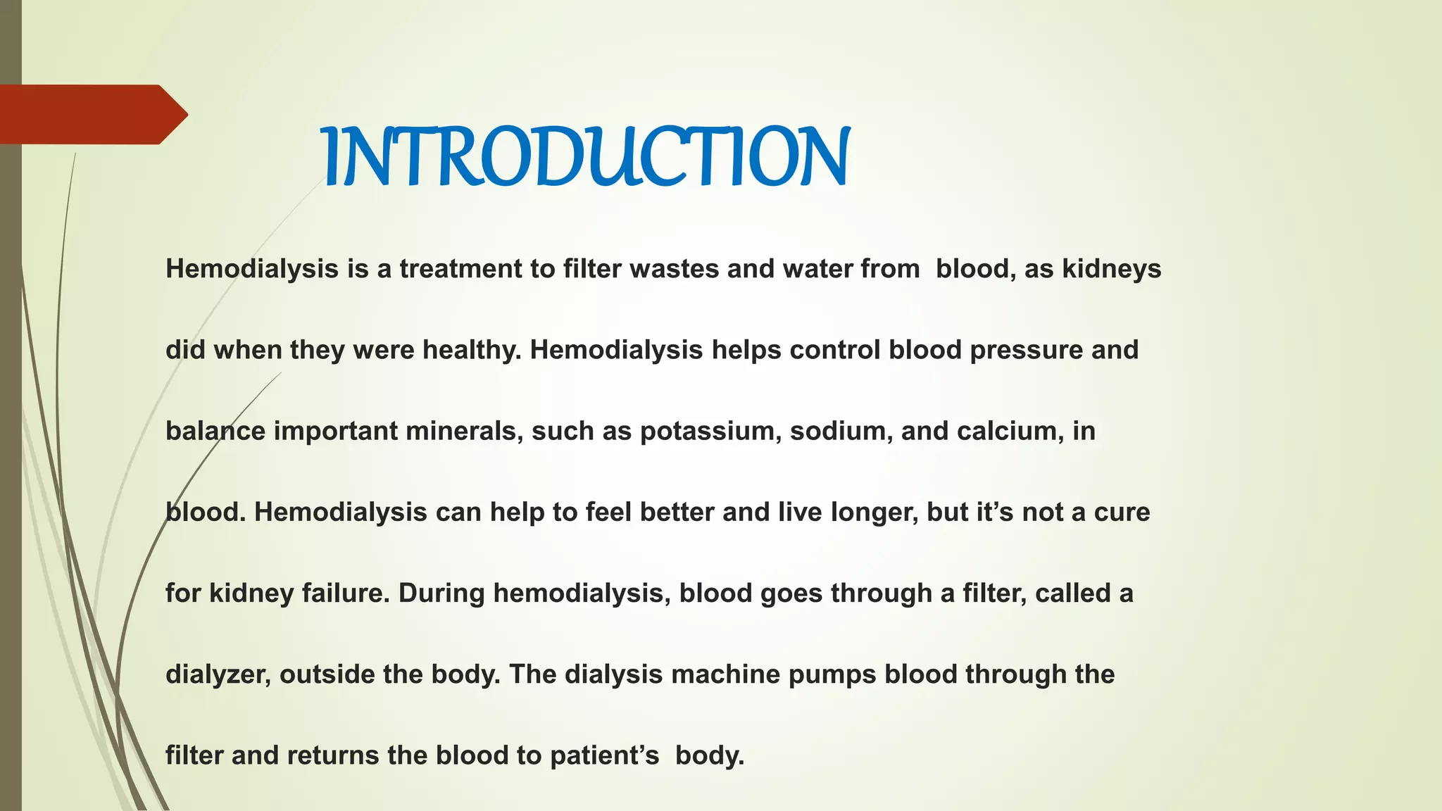 Hemodialysis | PPTX