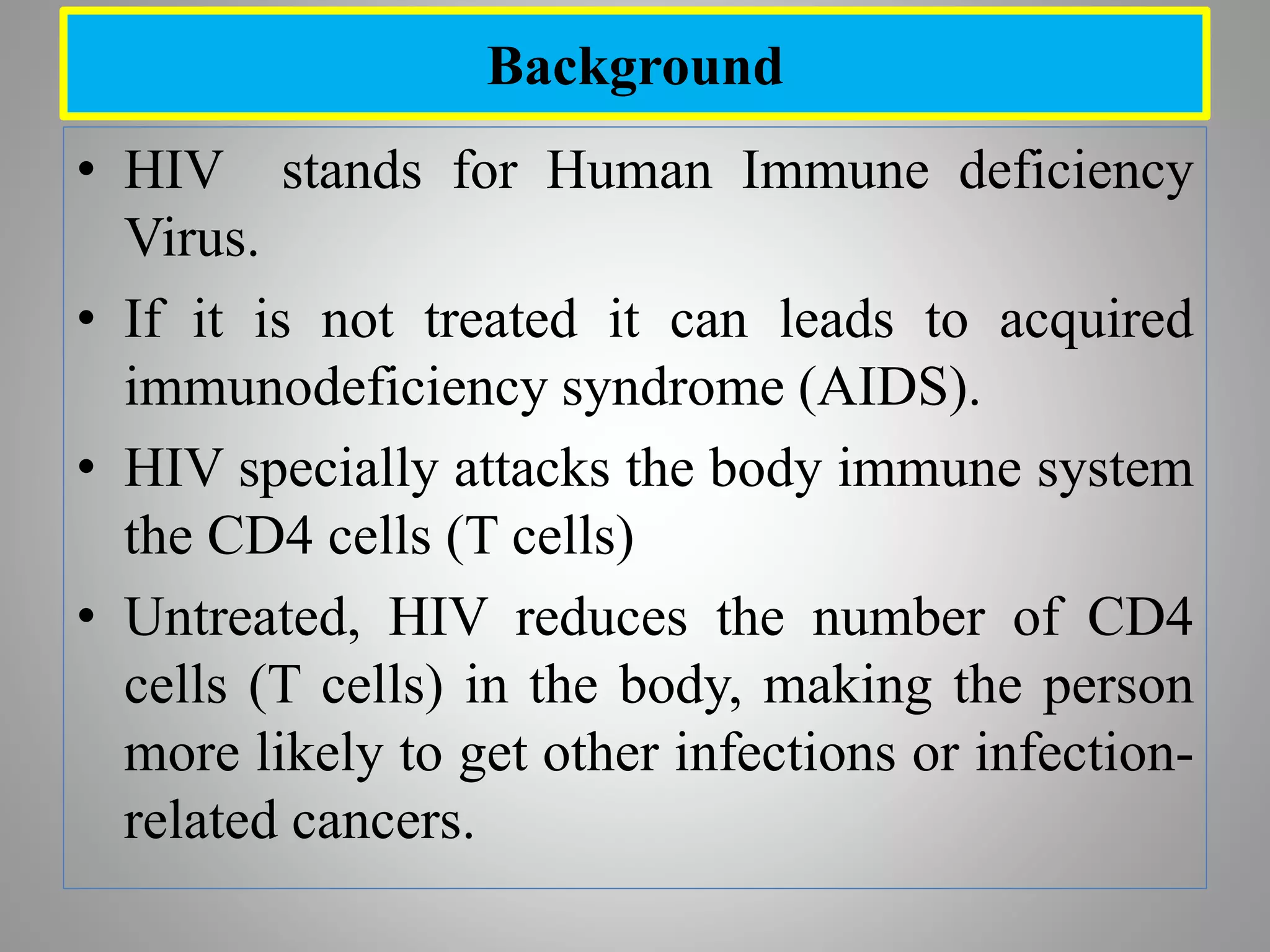 Seminar on hiv | PPTX