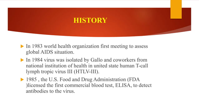 Seminar on hiv | PPTX