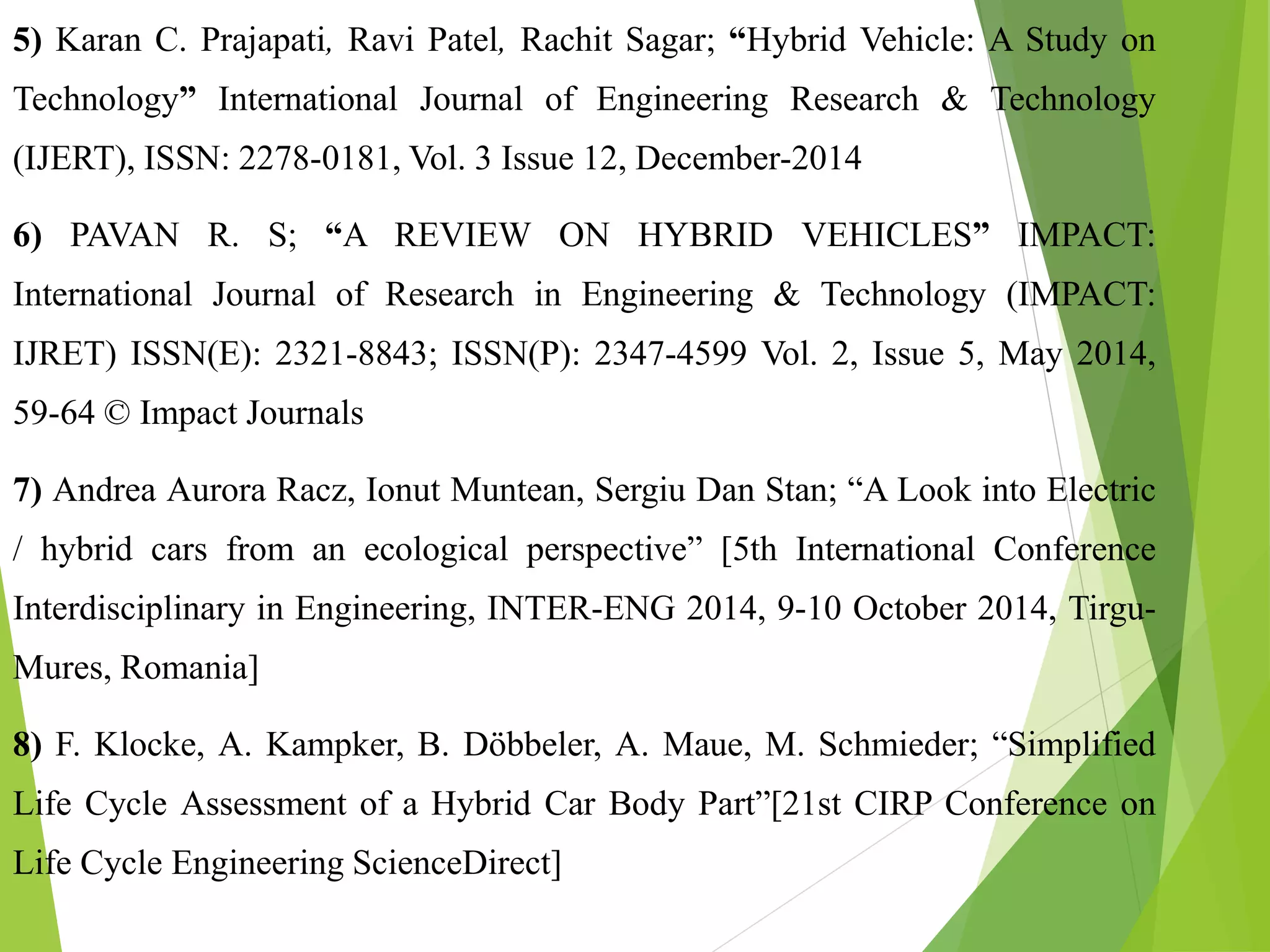 SEMINAR ON HYBRID VEHICLE / ELECTRICVEHICLE TECHNOLOGY | PPTX